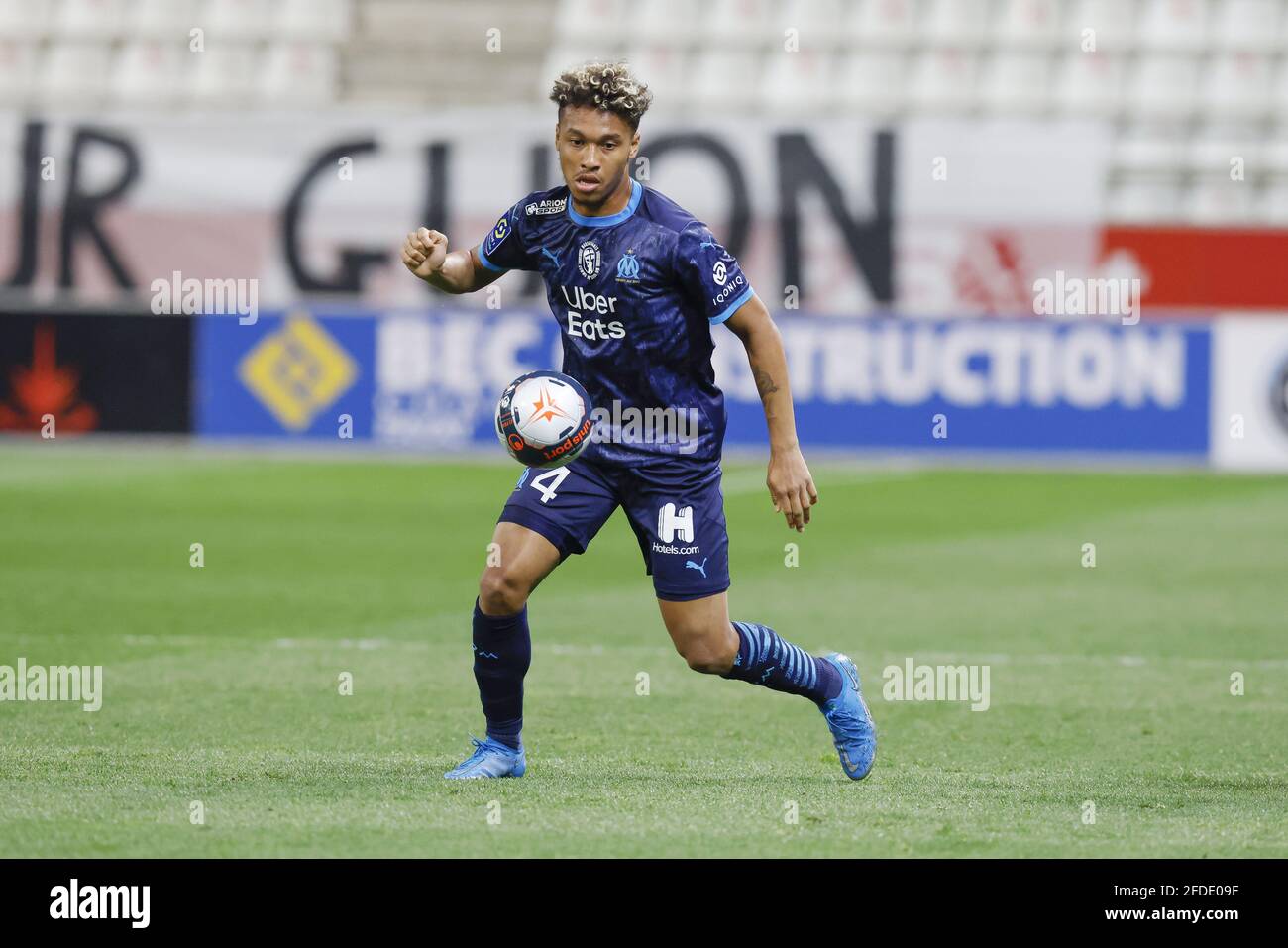 Boubacar Kamara of OM during the French championship Ligue 1 football ...
