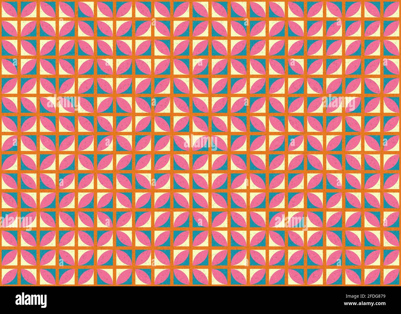Abstract Geometrical generative computational art illustration Stock ...