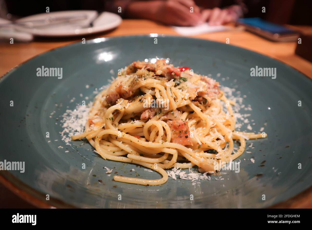 spaghetti ,cheese spaghetti or spicy spaghetti with cheese topping ...