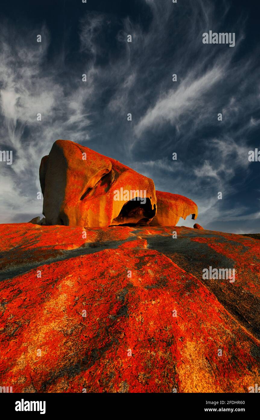 Famous Remarkable Rocks in early morning light Stock Photo - Alamy