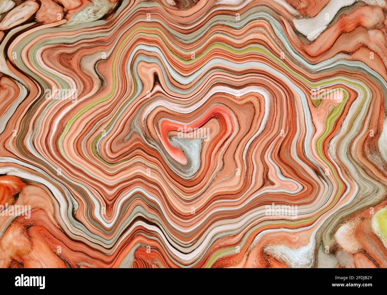 Illustration of gradient orange precious stone layers for abstract ...