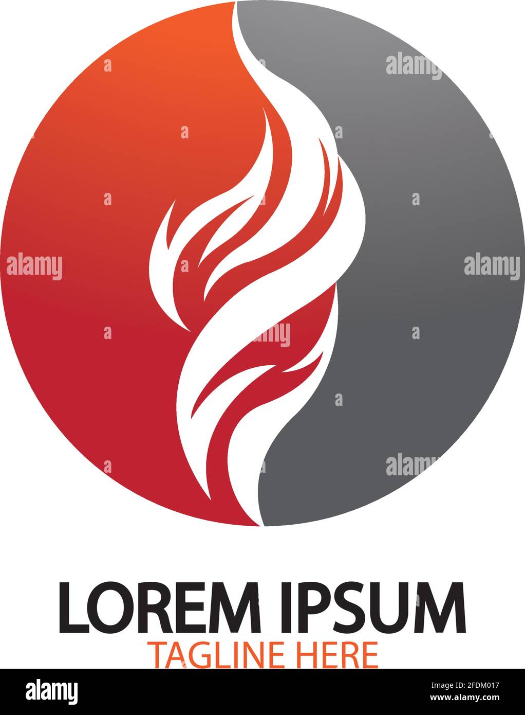 fire flame logo icon vector design template Stock Vector Image & Art ...