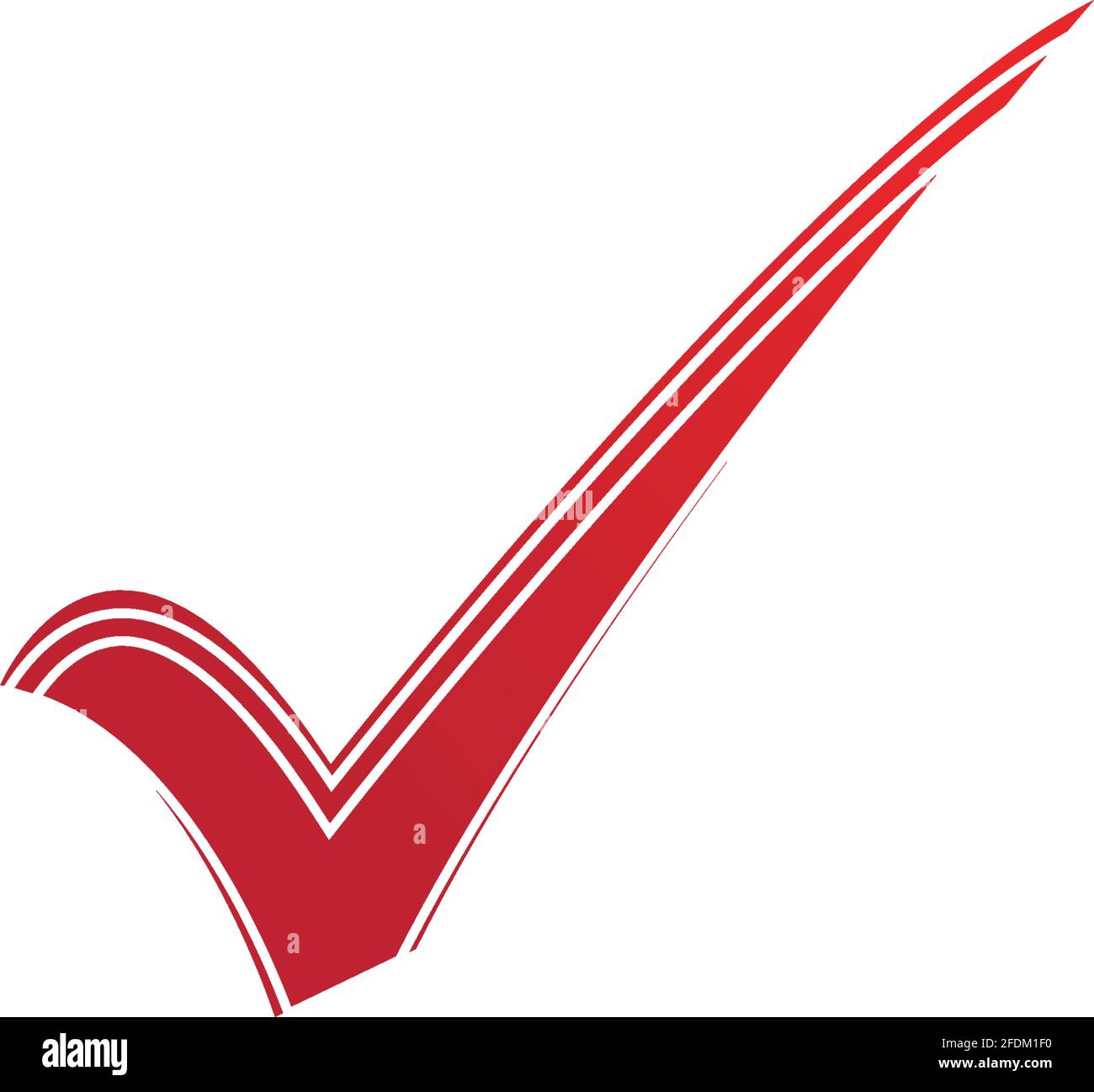 letter V check mark logo icon design template elements-vector Stock ...