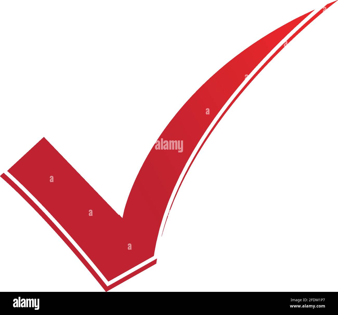 letter V check mark logo icon design template elements-vector Stock ...