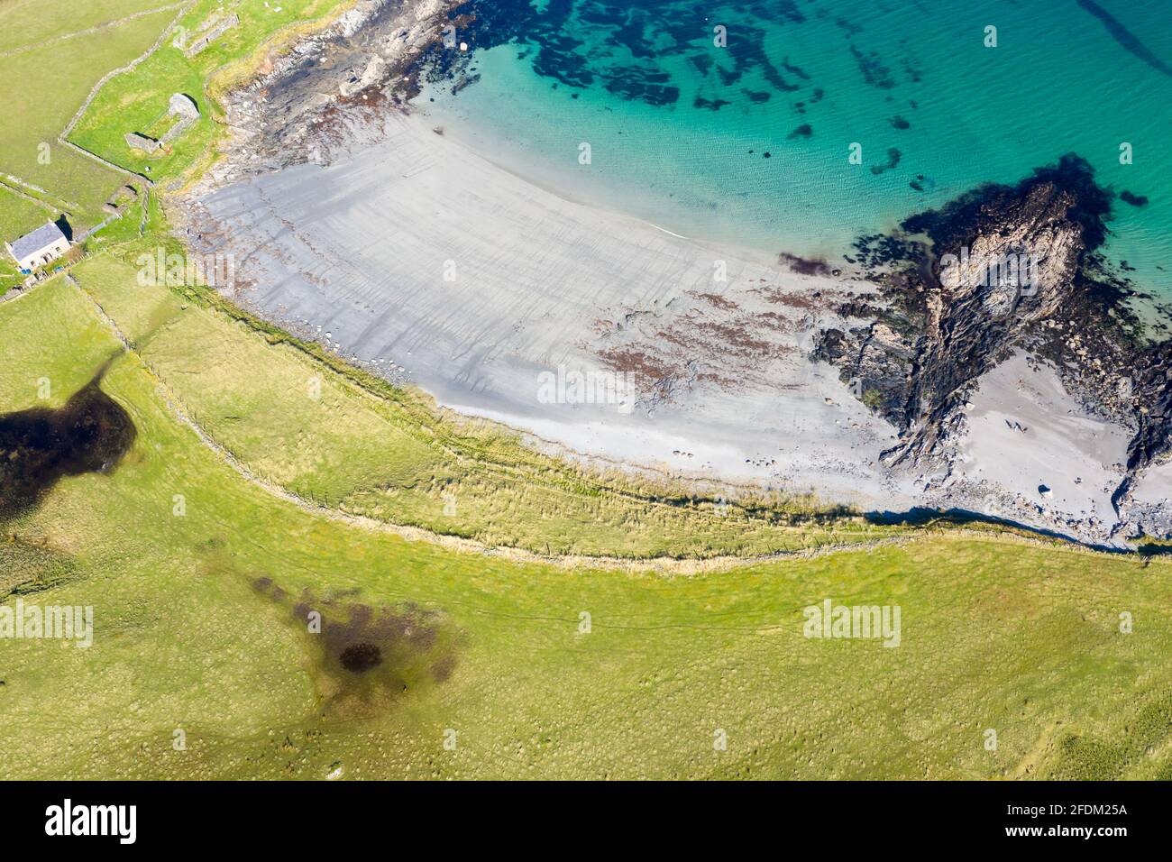 Aerial view of Portnoo in County Donegal, Ireland Stock Photo - Alamy