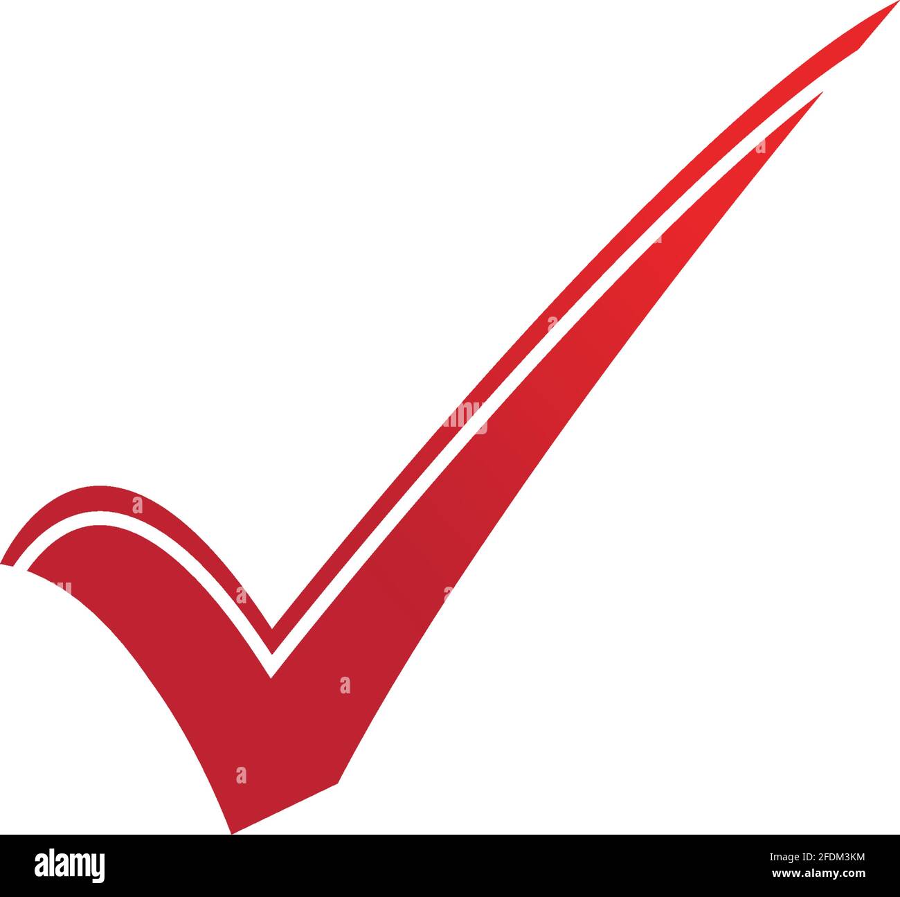 letter V check mark logo icon design template elements-vector Stock ...