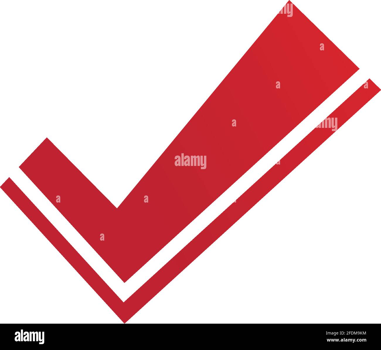 letter V check mark logo icon design template elements-vector Stock ...