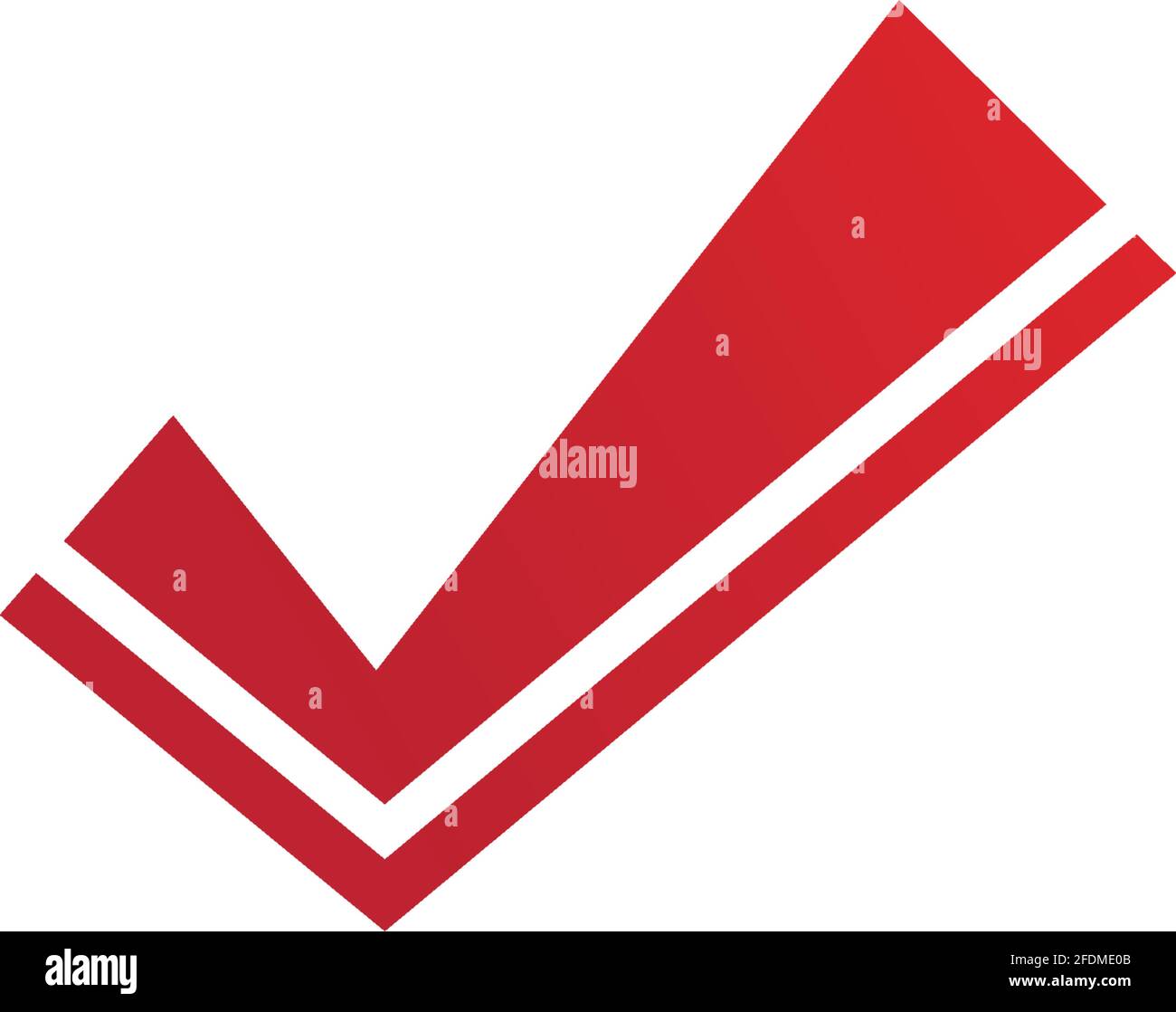 letter V check mark logo icon design template elements-vector Stock ...