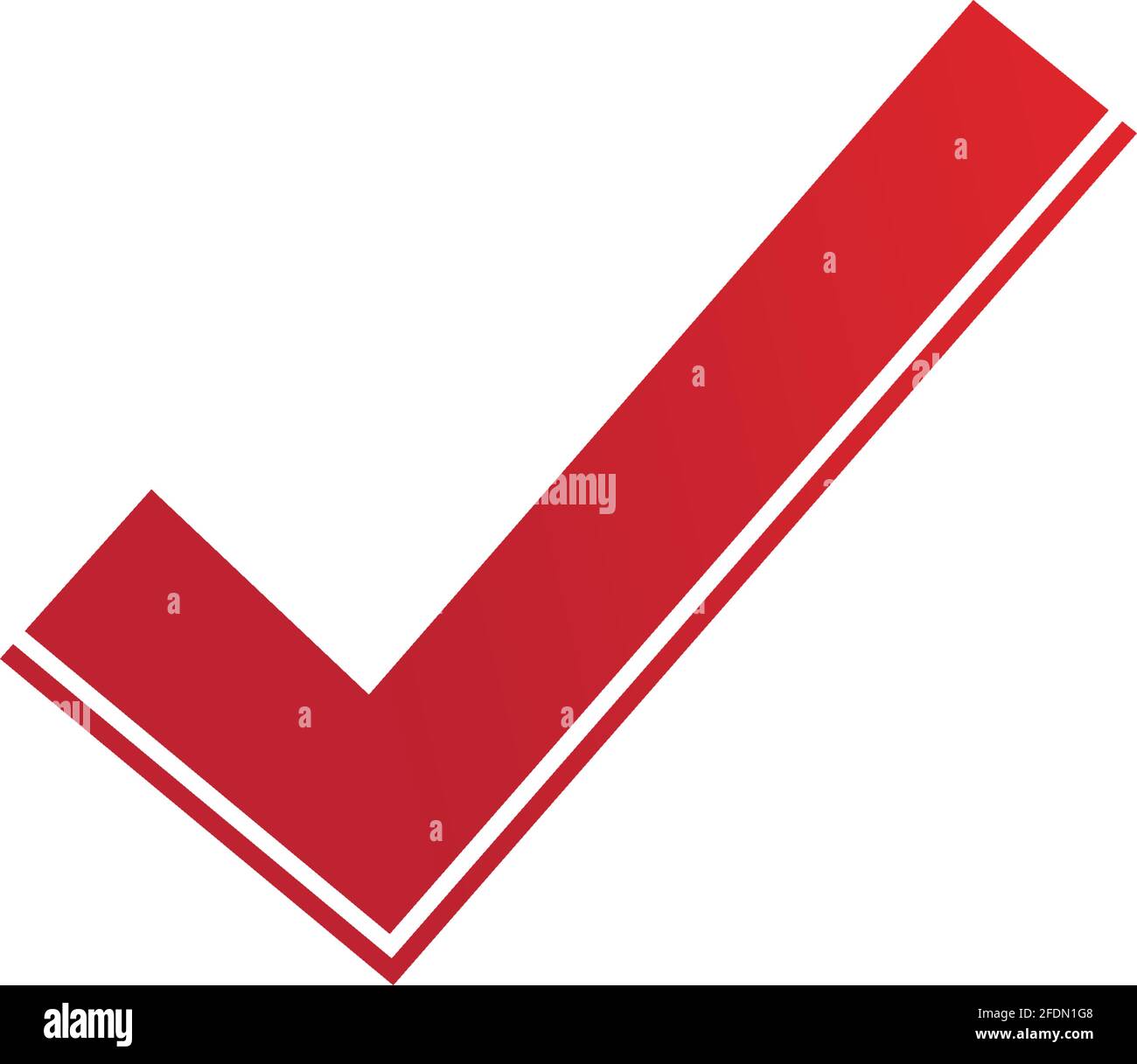 letter V check mark logo icon design template elements-vector Stock ...