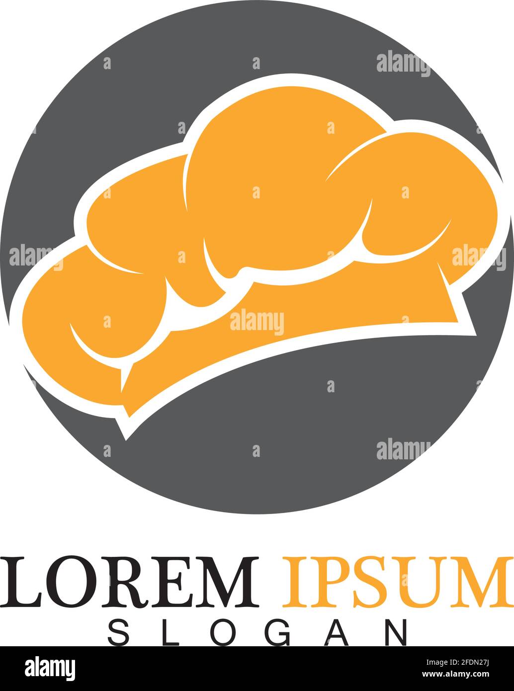chef hat logo vector design template Stock Vector Image & Art - Alamy