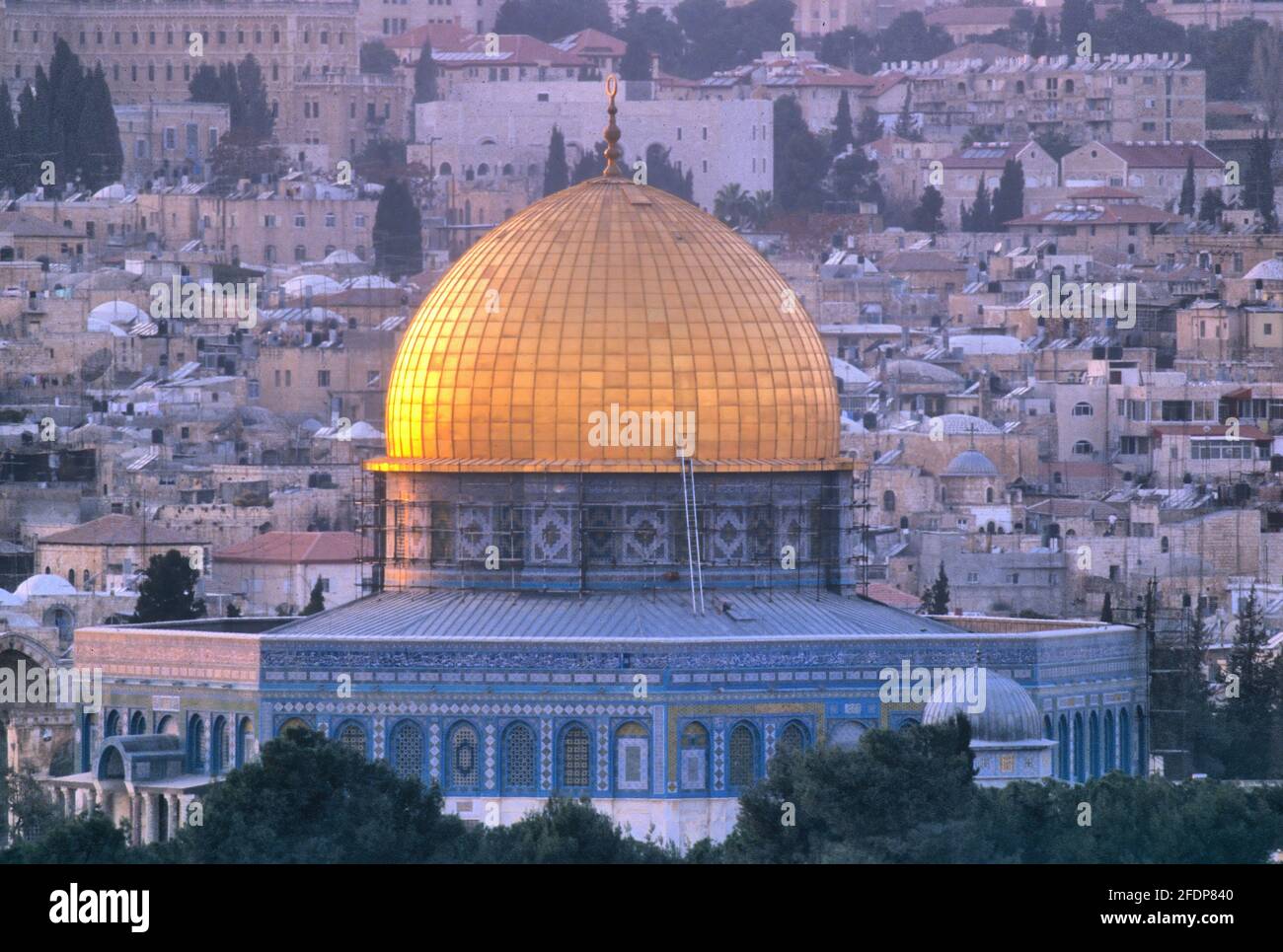 Temple Mount Jerusalem Sunset High Resolution Stock Photography and ...