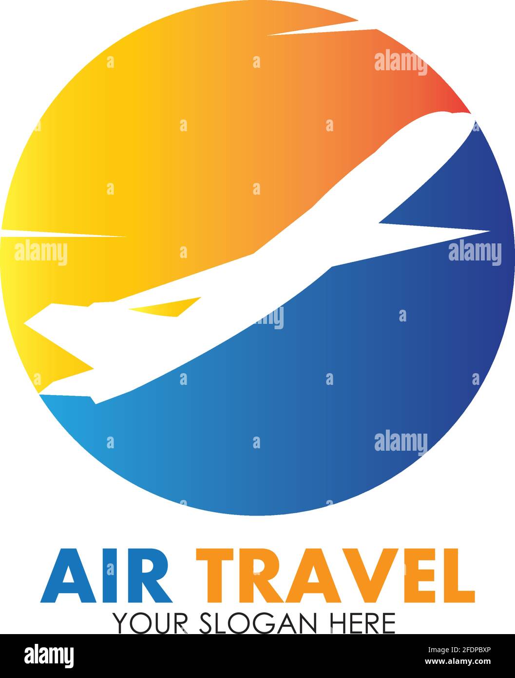 Air Travel logo vector icon design template-vector Stock Vector Image ...
