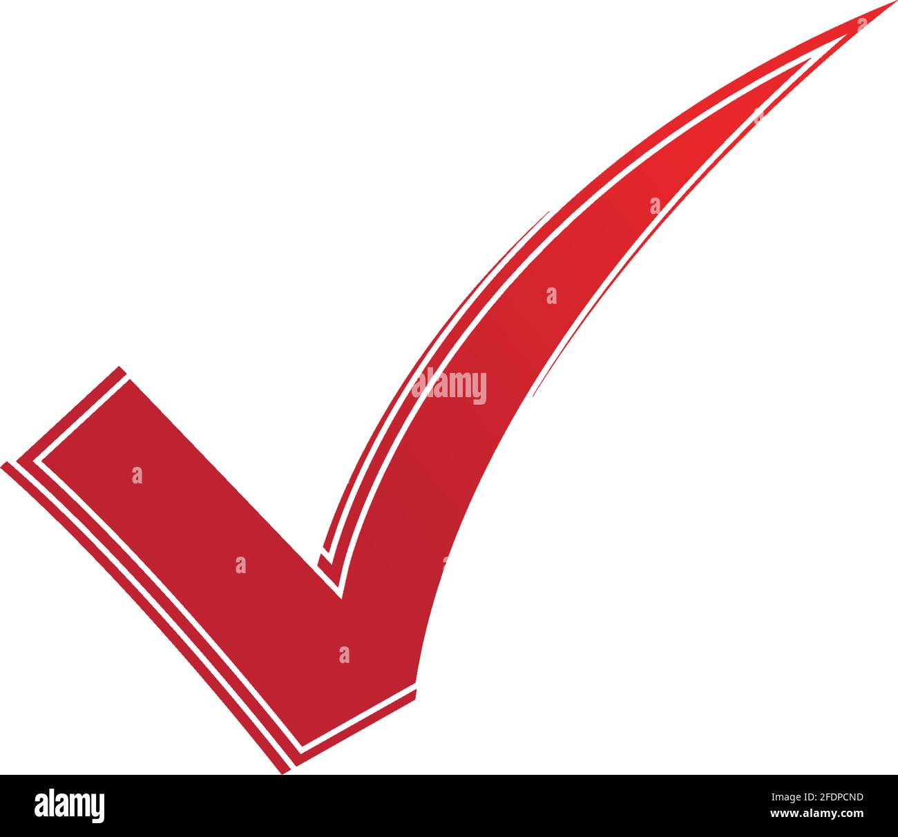 letter V check mark logo icon design template elements-vector Stock ...