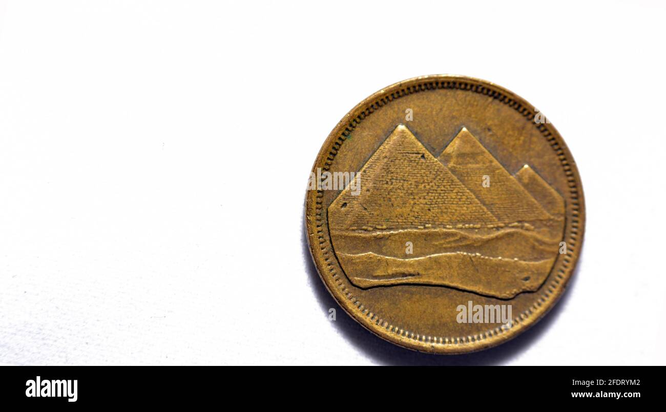 collection of old Egyptian coins background Stock Photo - Alamy