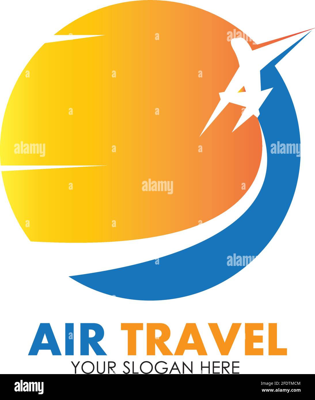 Air Travel logo vector icon design template-vector Stock Vector Image ...
