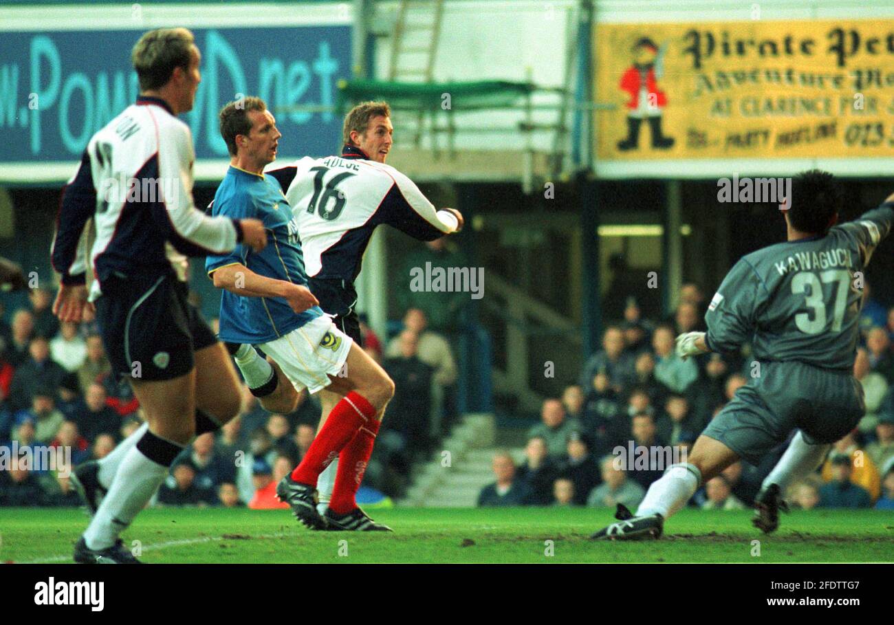 PORTSMOUTH V CREWE CARL TILER PIC MIKE WALKER 2001 Stock Photo - Alamy