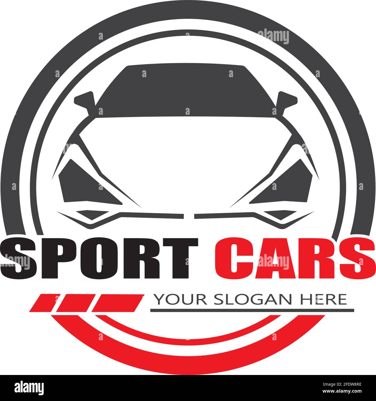 sport car logo template design vector - Vector Stock Vector Image & Art ...