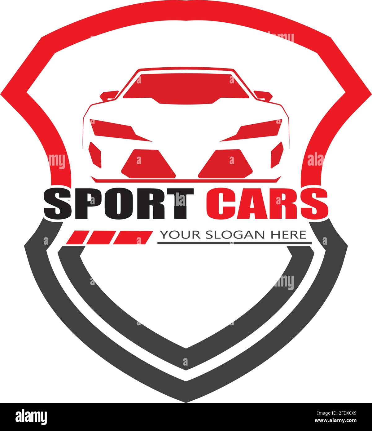 sport car logo template design vector - Vector Stock Vector Image & Art ...
