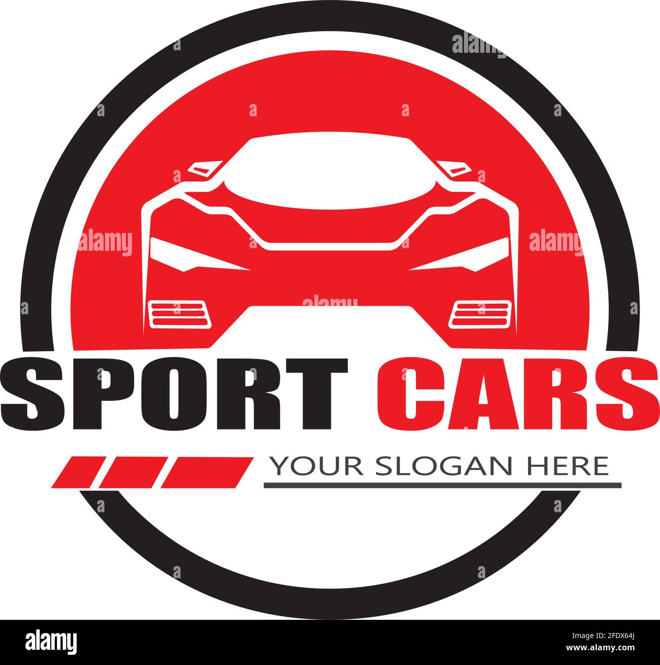 sport car logo template design vector - Vector Stock Vector Image & Art ...