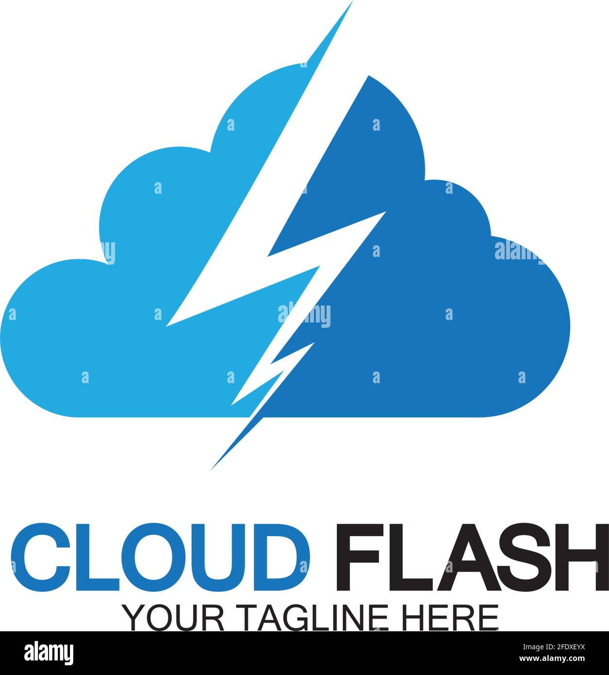 Cloudy electric Stock Vector Images - Alamy