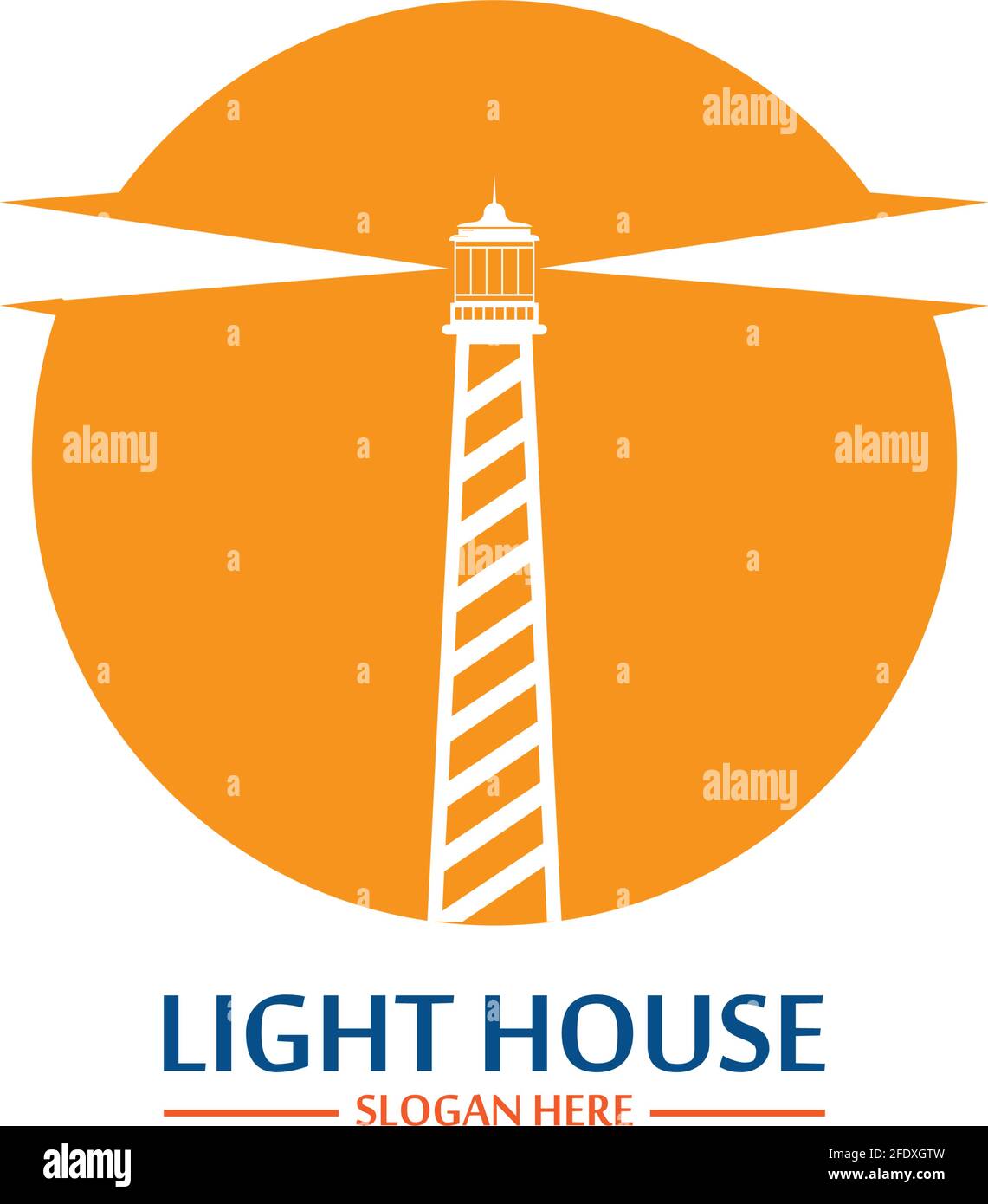 Lighthouse logo icon vector template Stock Vector Image & Art - Alamy