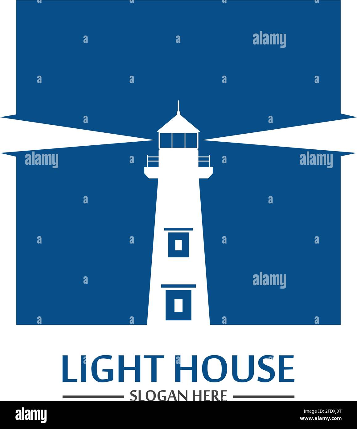 Lighthouse logo icon vector template Stock Vector Image & Art - Alamy