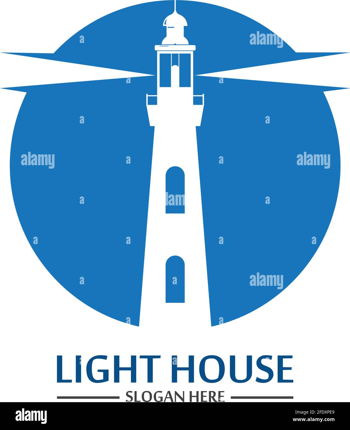Lighthouse logo icon vector template Stock Vector Image & Art - Alamy