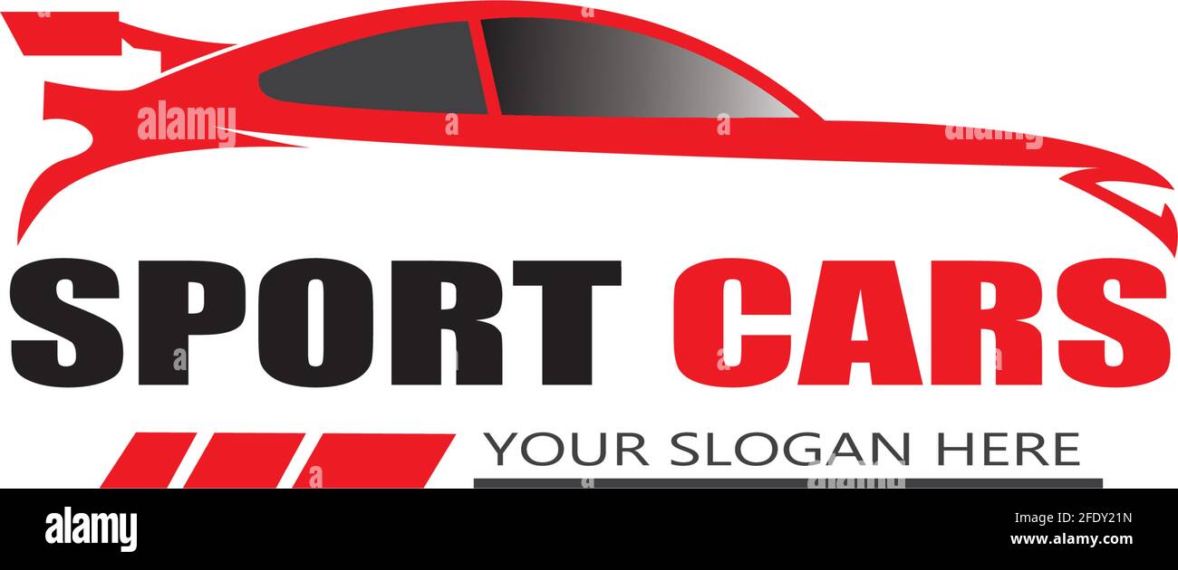 sport car logo template design vector - Vector Stock Vector Image & Art ...