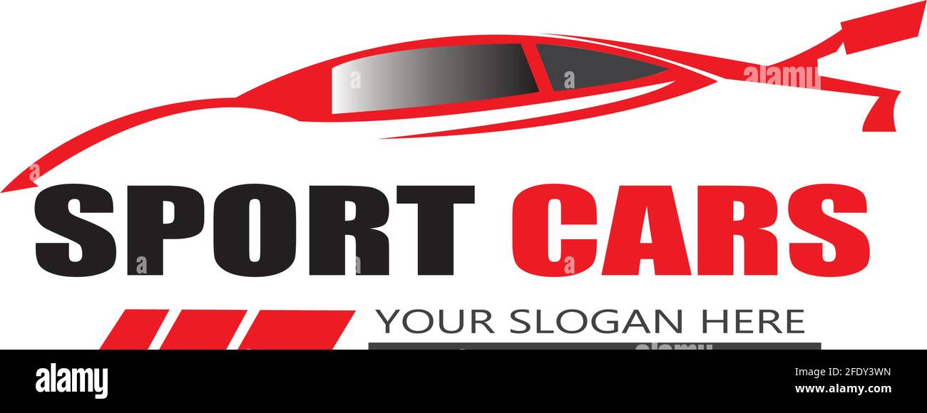 sport car logo template design vector - Vector Stock Vector Image & Art ...