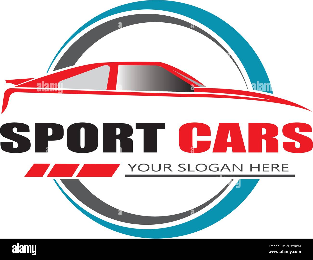 sport car logo template design vector - Vector Stock Vector Image & Art ...