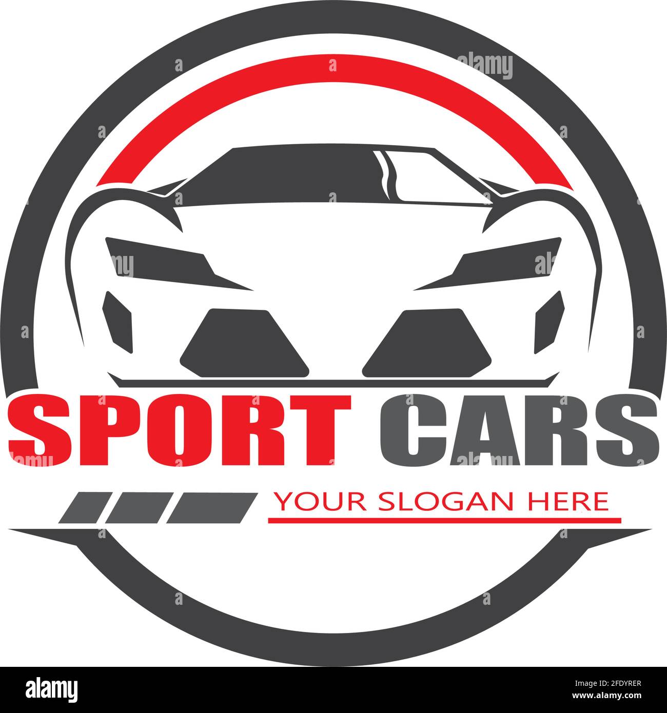 sport car logo template design vector - Vector Stock Vector Image & Art ...