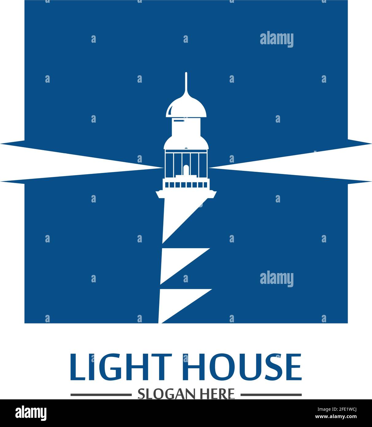 Lighthouse logo icon vector template Stock Vector Image & Art - Alamy