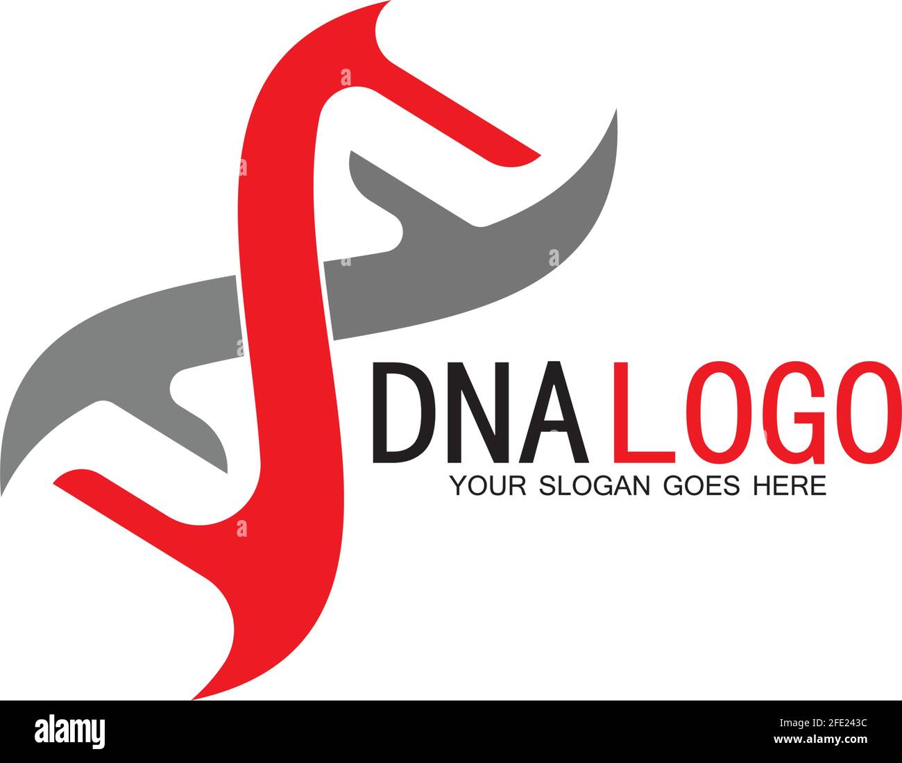 DNA vector logo design template.modern medical logotype.laboratory ...