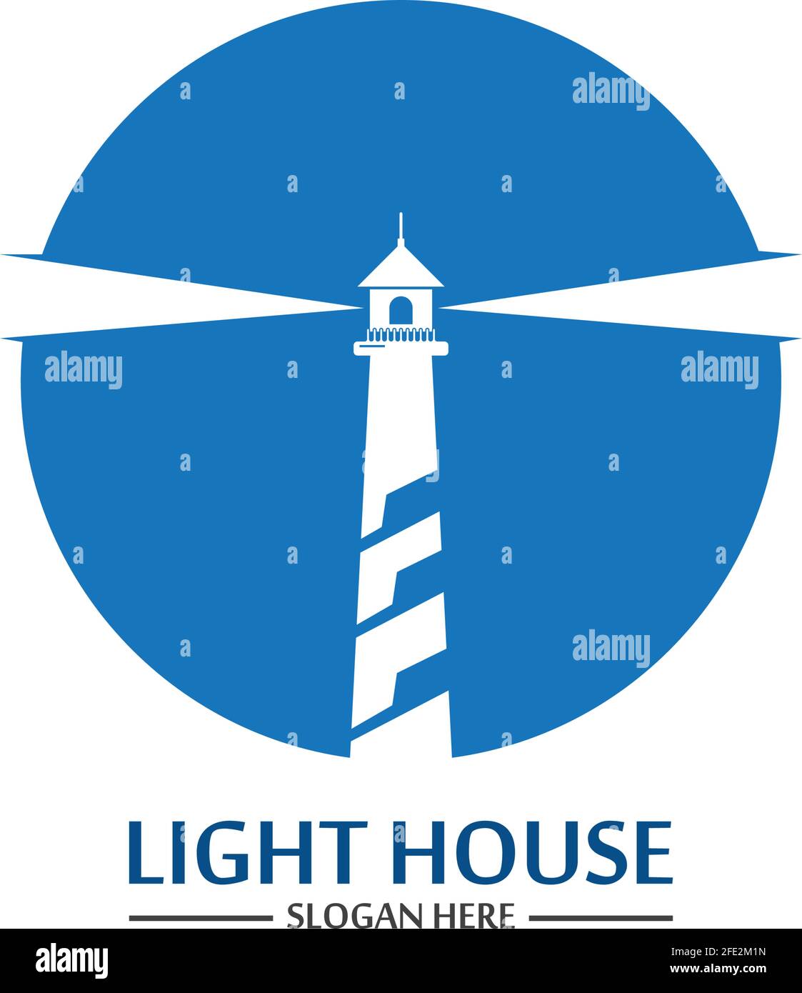 Lighthouse logo icon vector template Stock Vector Image & Art - Alamy