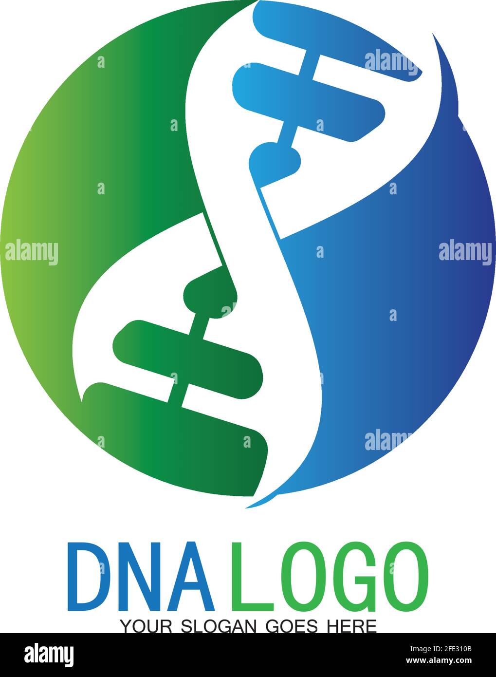 DNA vector logo design template.modern medical logotype.laboratory ...