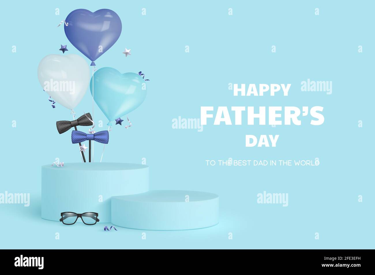 Happy Fathers Day display podium Stock Vector Image & Art - Alamy