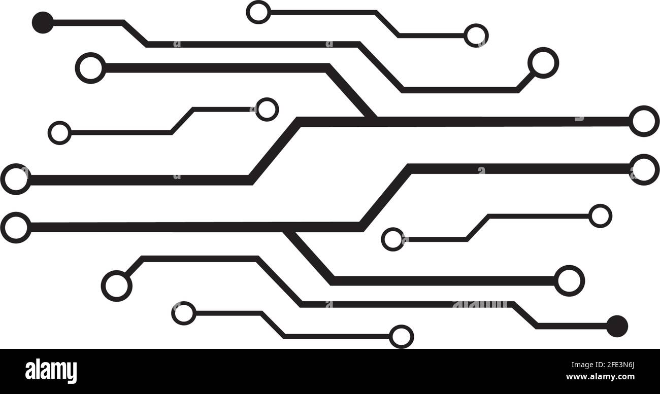 Circuit Logo Template vector illustration icon design Stock Vector ...