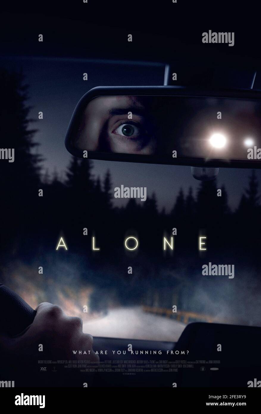 ALONE (2020), directed by JOHN HYAMS. Credit: Paperclip Limited / Mill ...