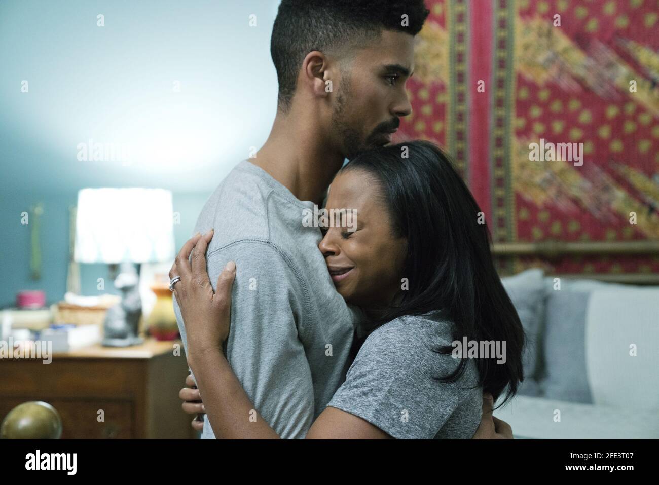 BRESHA WEBB and MATTHEW LAW in A FALL FROM GRACE (2020), directed by ...