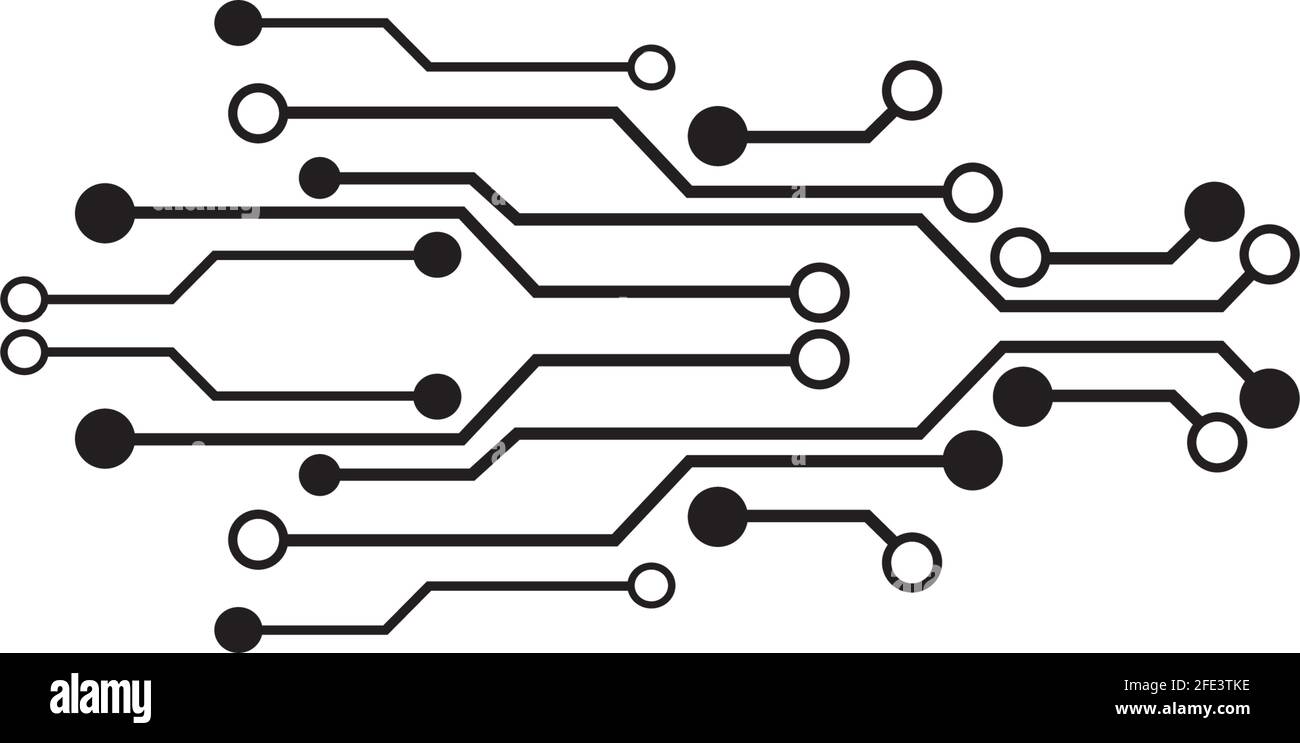 Circuit Logo Template vector illustration icon design Stock Vector ...