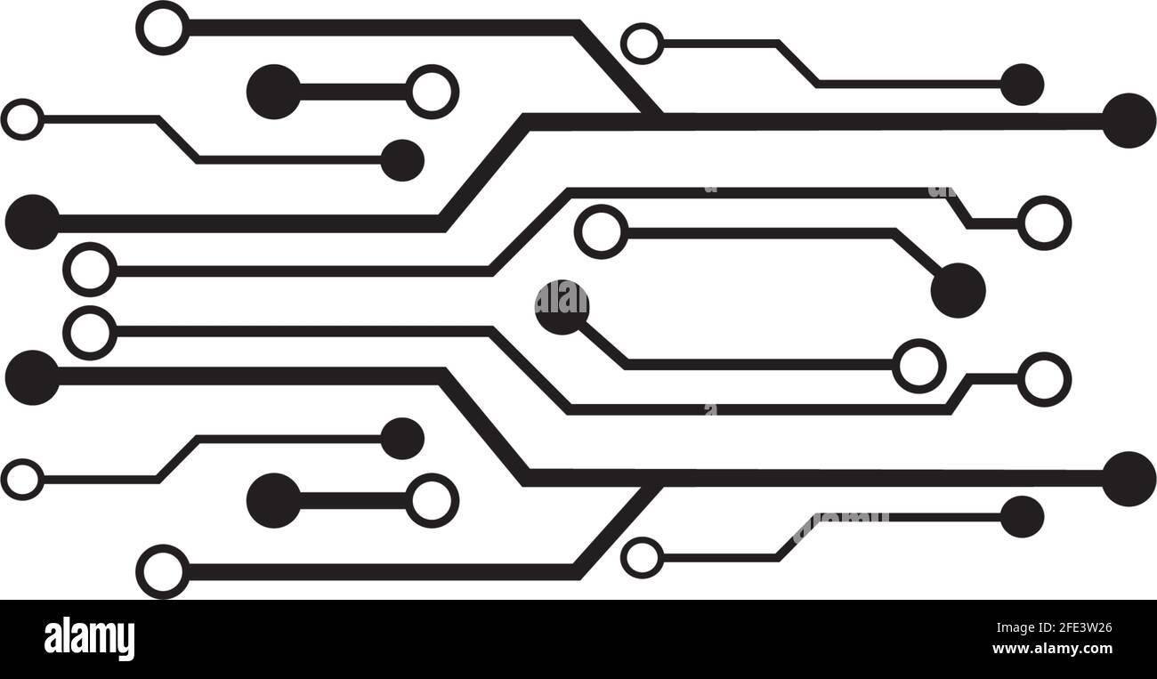 Circuit Logo Template vector illustration icon design Stock Vector ...