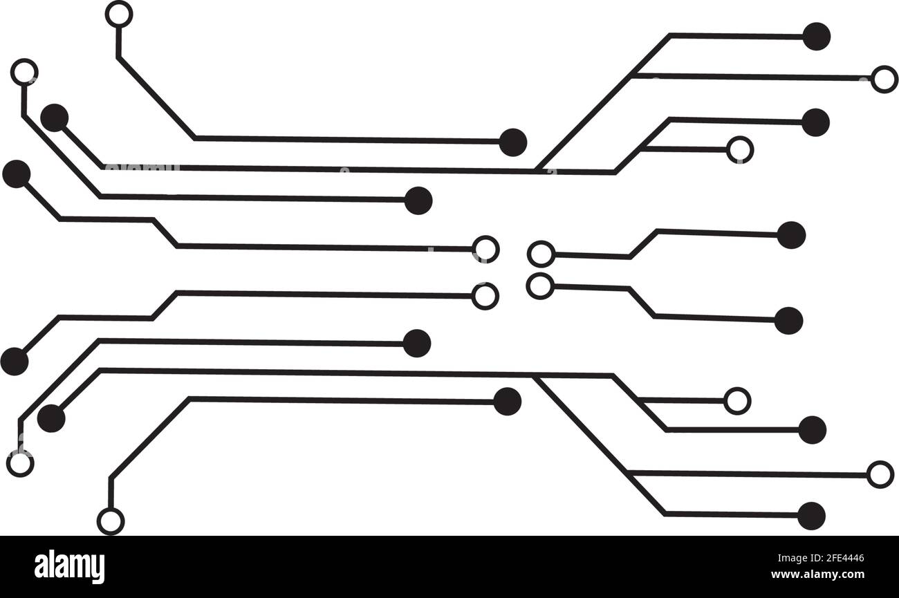 Circuit Logo Template vector illustration icon design Stock Vector ...