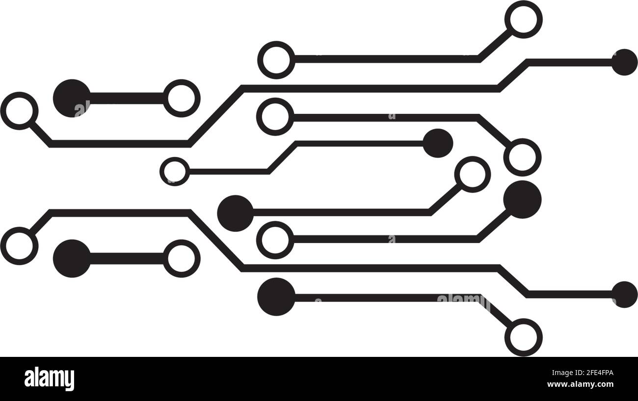 Circuit Logo Template vector illustration icon design Stock Vector ...