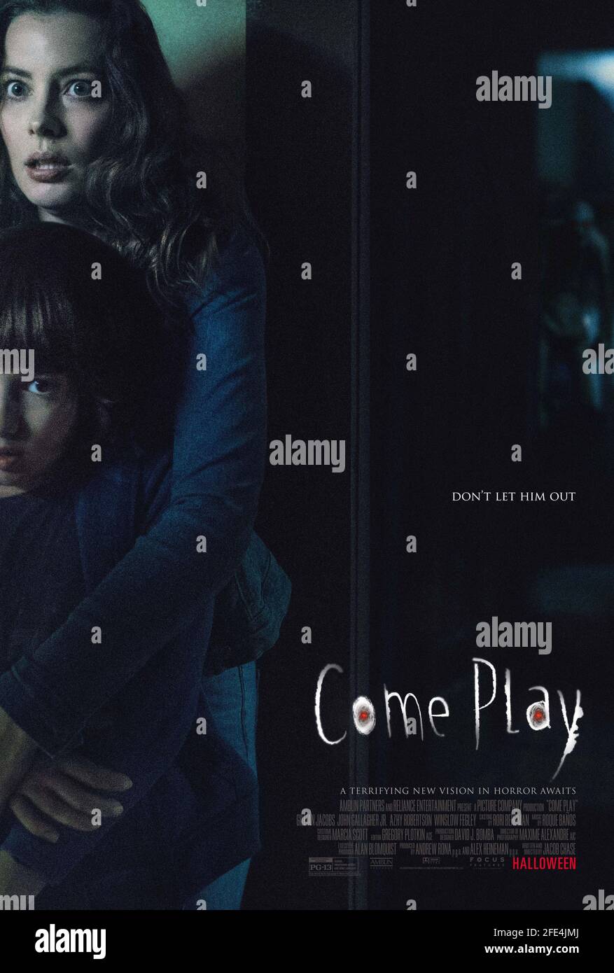 GILLIAN JACOBS and AZHY ROBERTSON in COME PLAY (2020), directed by ...