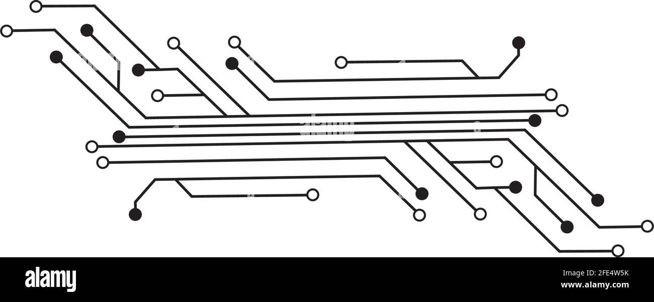 Circuit Logo Template vector illustration icon design Stock Vector ...