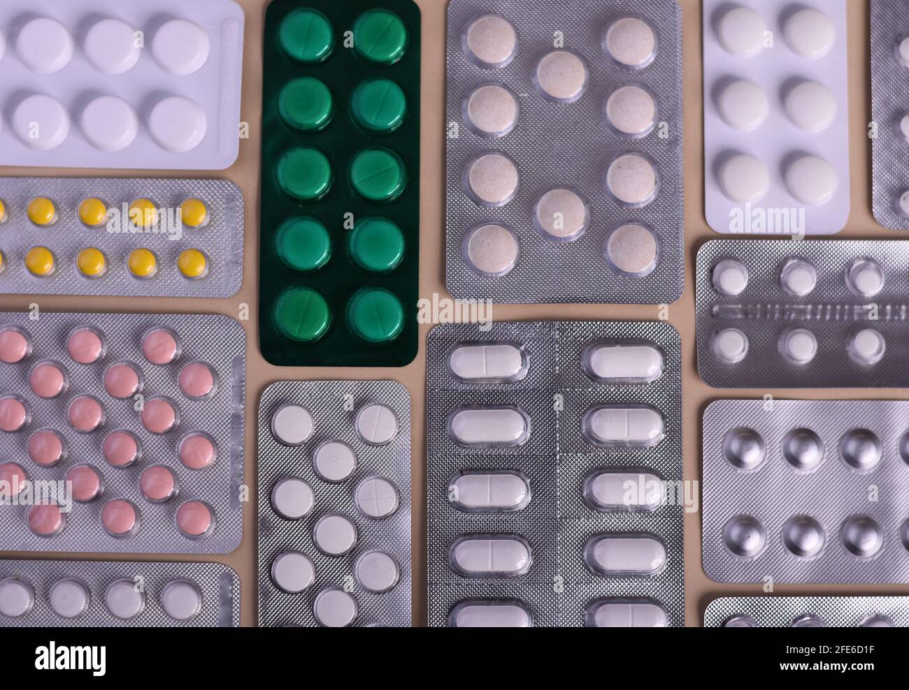 Tablets of different colors and sizes. Background of tablets Stock ...