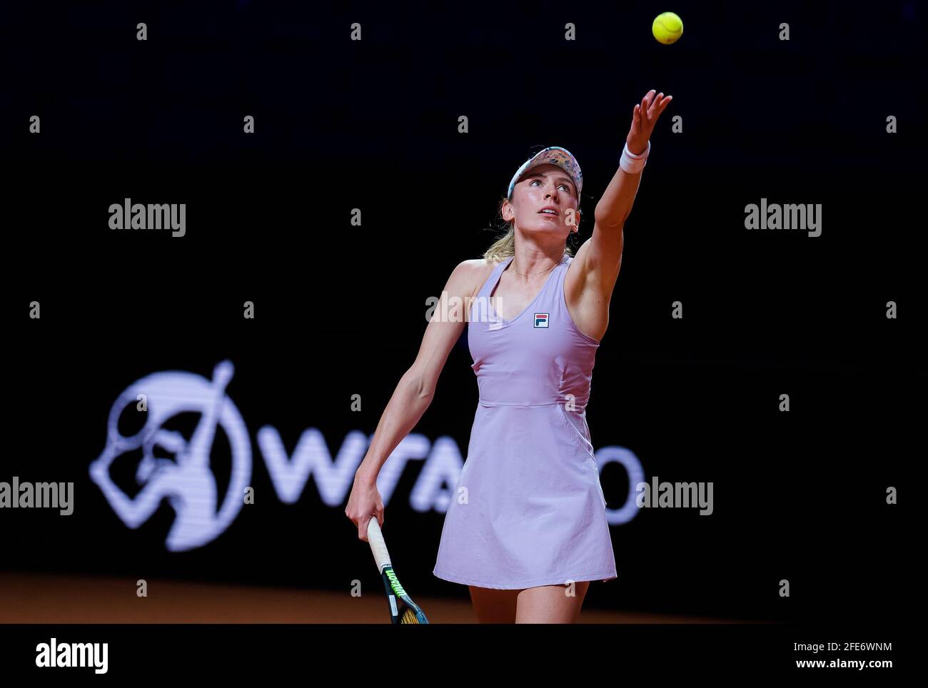 Ekaterina Alexandrova of Russia during the quarter-finals match at the ...