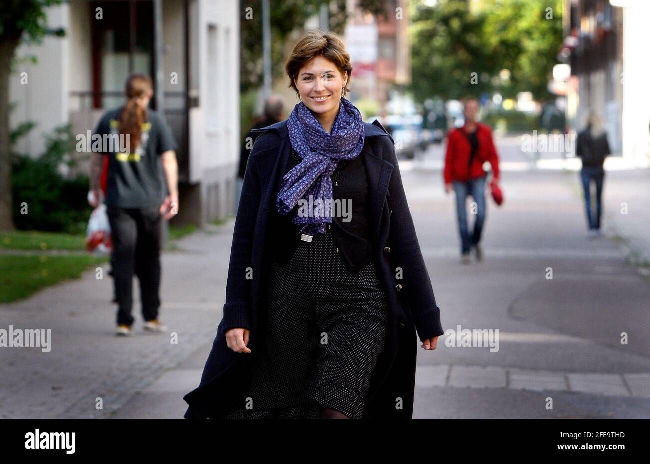 Portrait of Sissel Kyrkjebø, Norwegian singer Stock Photo - Alamy