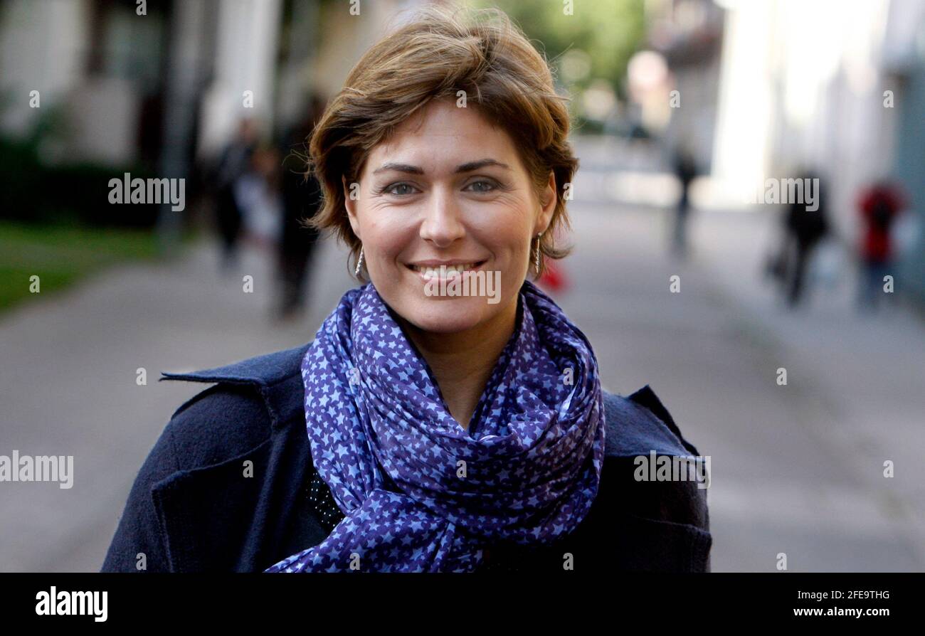 Portrait of Sissel Kyrkjebø, Norwegian singer Stock Photo - Alamy