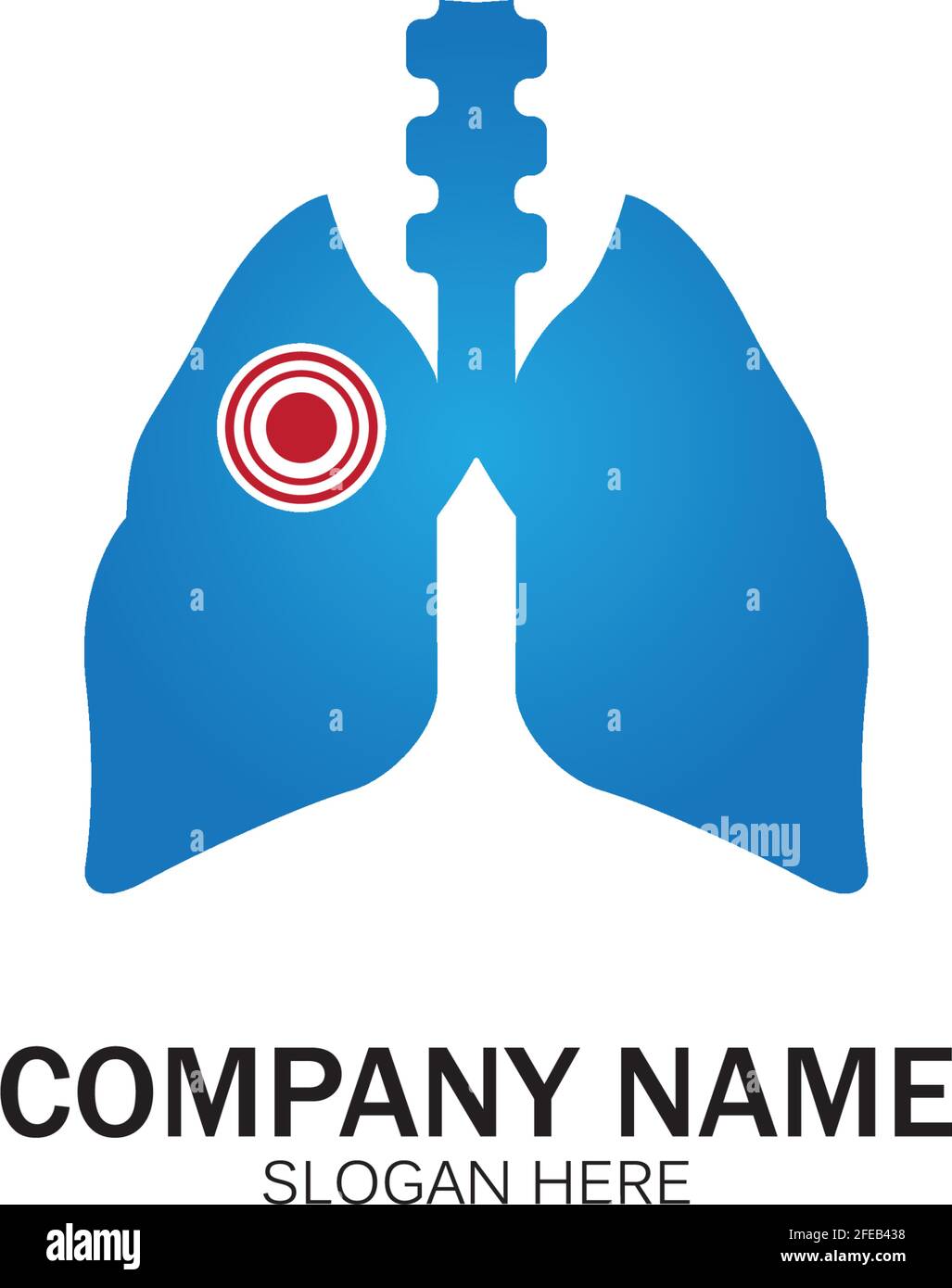 lung health and care logo template,emblem,design concept,creative ...